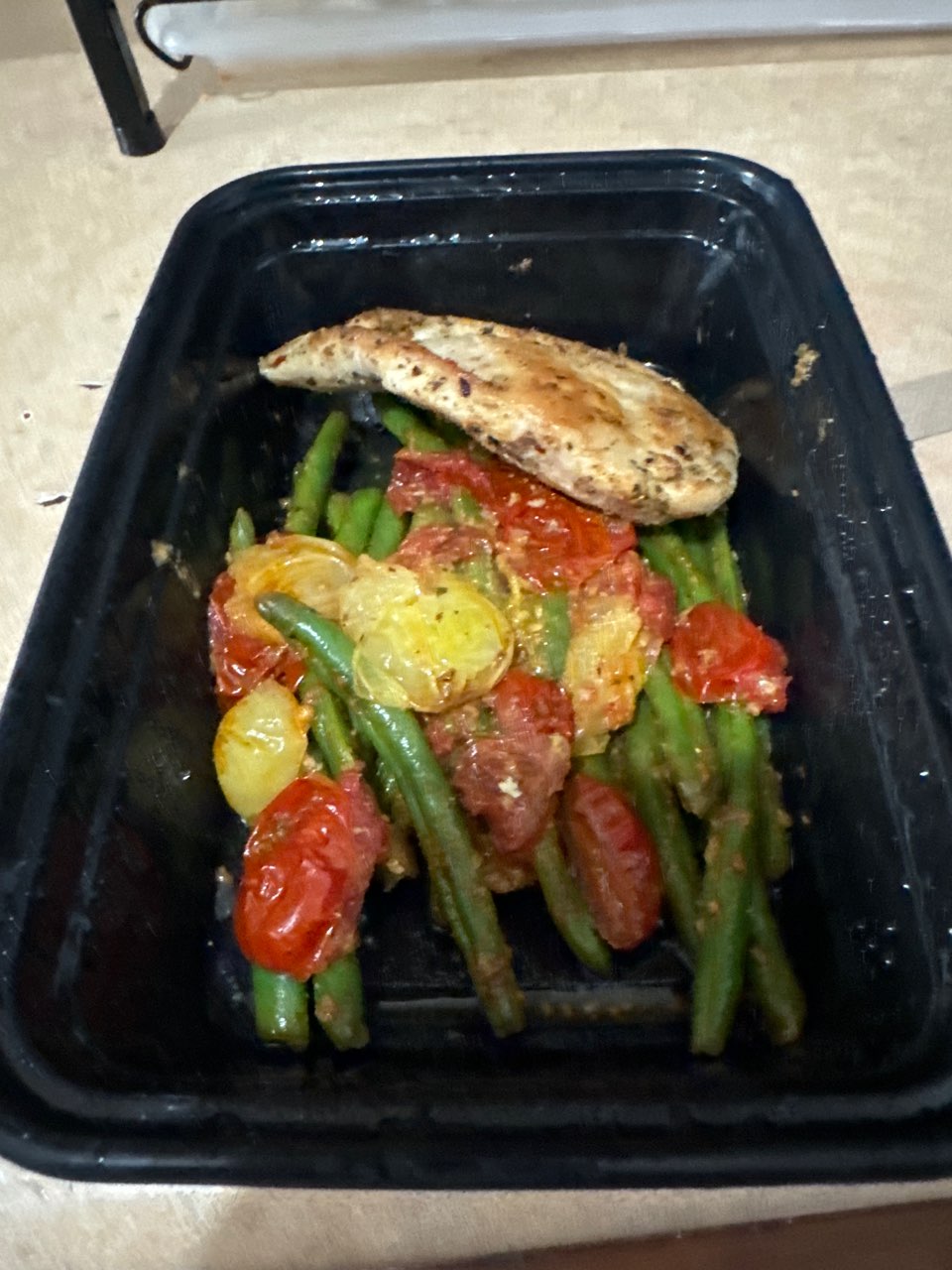 grill chix garlic green beans: Directions, calories, nutrition & more ...