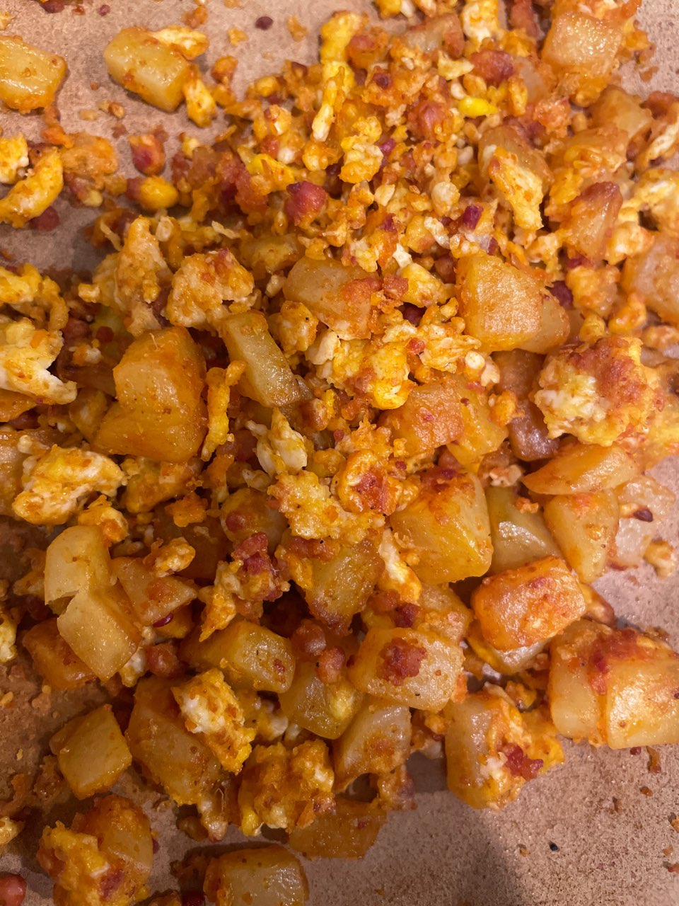 Papa chorizo y huevo: Directions, calories, nutrition & more | Fooducate