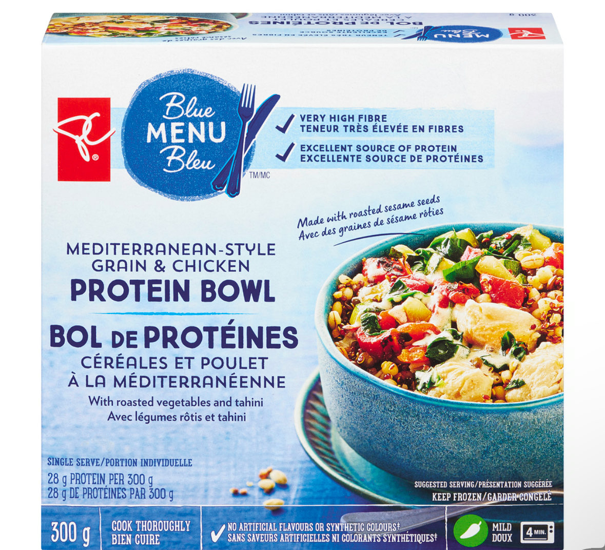 Mediterranean- style grain and chicken protein bowl: Directions ...