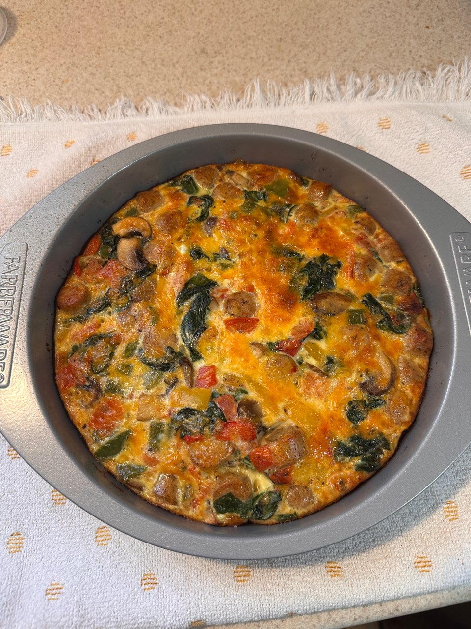 Low carb Wrap Quiche: Directions, calories, nutrition & more | Fooducate