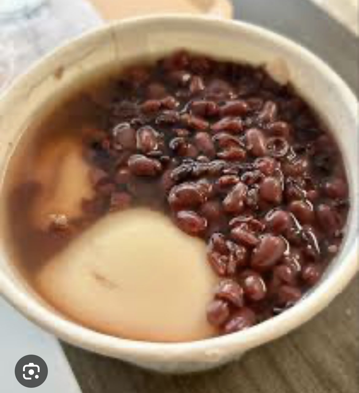 soy bean curd with sweet red bean: Directions, calories, nutrition ...