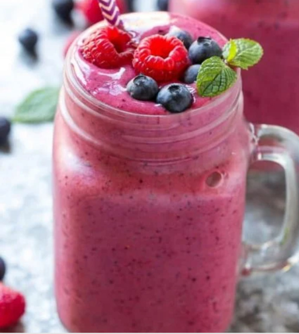 Mixed Berry Smoothis: Directions, calories, nutrition & more | Fooducate
