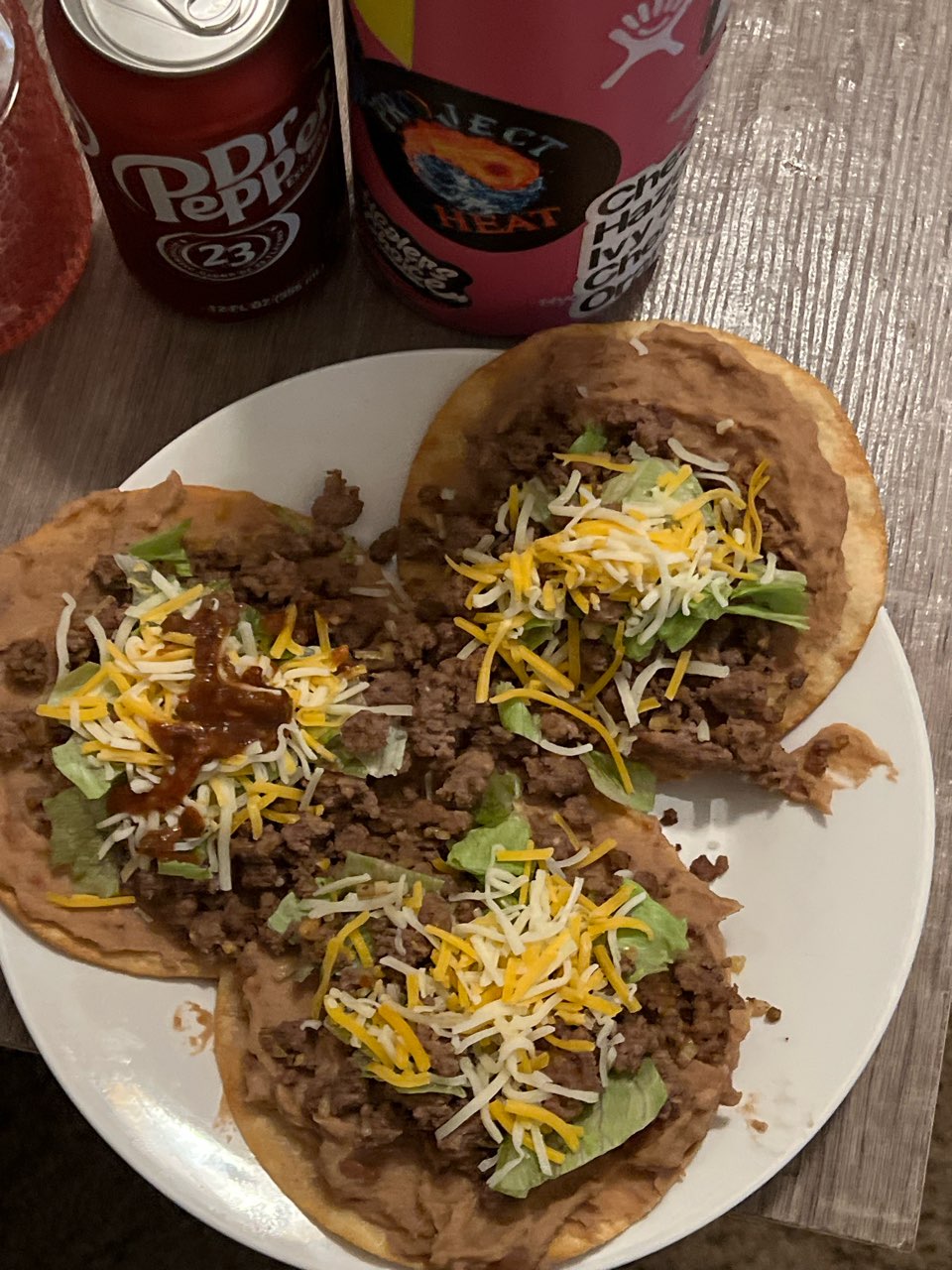 Tostadas-Beef: Directions, calories, nutrition & more | Fooducate