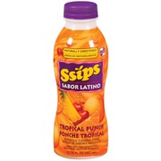 Ssips Sabor Latino Chilled Beverage,Tropical Punch: Calories, Nutrition ...
