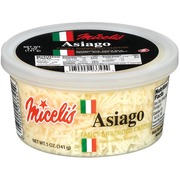 Miceli'S Cheese,Asiago Fancy Shredded: Calories, Nutrition Analysis ...