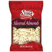 Shurfine Almonds,Slivered: Calories, Nutrition Analysis & More | Fooducate
