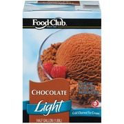 Food Club Ice Cream,Light Chocolate: Calories, Nutrition Analysis ...