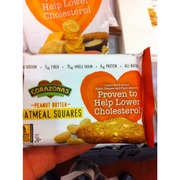 Corazonas Peanut Butter Oatmeal Squares: Calories, Nutrition Analysis ...