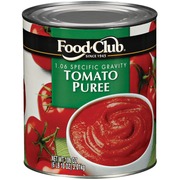 Food Club Tomato Puree,1.06 Specific Gravity: Calories, Nutrition ...