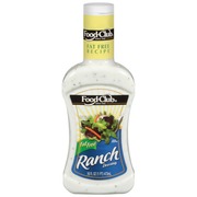 Food Club Dressing,Ranch Fat Free: Calories, Nutrition Analysis & More ...