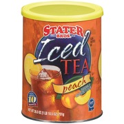 Stater Bros. Iced Tea,Peach: Calories, Nutrition Analysis & More ...