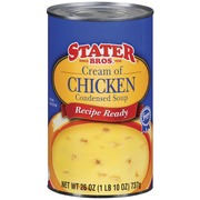 Stater Bros. Condensed Soup,Cream Of Chicken: Calories, Nutrition ...