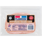 Plumrose Ham Steaks,Smoked 97% Fat Free: Calories, Nutrition Analysis ...