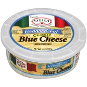 Stella Cheese,Blue Crumbled Reduced Fat: Calories, Nutrition Analysis ...