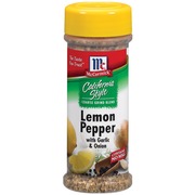 McCormick California Style Lemon Pepper,W/Garlic & Onion Coarse Grind ...