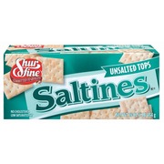 Shurfine Crackers,Saltines Unsalted Tops: Calories, Nutrition Analysis ...