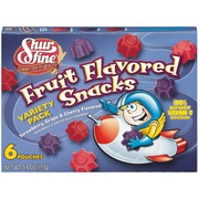 Shurfine Fruit Flavored Snacks,Variety Pack Strawberry Grape Cherry ...