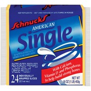 Schnucks Cheese,American Single: Calories, Nutrition Analysis & More ...