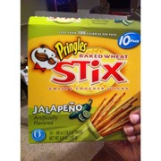Pringles Baked Wheat Stix Crispy Cracker Sticks Jalepeno Flavored ...