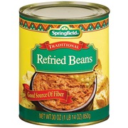 Springfield Refried Beans,Traditional: Calories, Nutrition Analysis ...
