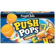 Food Club Push Pops,Orange Sherbet 3 Fl Oz: Calories, Nutrition ...