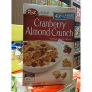 Post Cranberry Almond Crunch Whole Grain Cereal: Calories, Nutrition ...