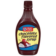Clear Value Chocolate Flavored Syrup,: Calories, Nutrition Analysis ...