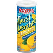Stater Bros. Thirst Quenchers Lemonade,Sugar Free Drink Mix: Calories ...