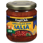 Food Club Corn & Black Bean Salsa,Mild: Calories, Nutrition Analysis ...