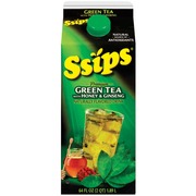 Ssips Chilled Beverage,Green Tea W/Honey & Ginseng: Calories, Nutrition ...