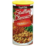 Food Club Stuffing Mix,Stuffing Classics Chicken: Calories, Nutrition ...