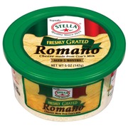 Stella Cheese,Romano Freshly Grated: Calories, Nutrition Analysis ...