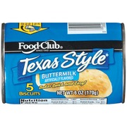 Food Club Biscuits,Texas Style Buttermilk: Calories, Nutrition Analysis ...