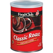 Food Club Coffee,Classic Roast Ground: Calories, Nutrition Analysis ...