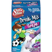 Shurfine Drink Mix Stix,Grape: Calories, Nutrition Analysis & More ...