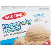 Valu Time Ice Cream,Vanilla Frozen Dairy Dessert: Calories, Nutrition ...