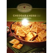 Archer Farms Cheddar & Herb Snack Crackers: Calories, Nutrition ...