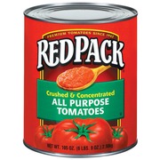 Redpack Tomatoes,All Purpose Crushed & Concentrated: Calories ...