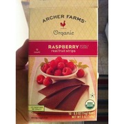 Archer Farms Organic Rasperry Real Fruit Strips: Calories, Nutrition ...