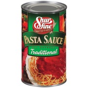 Shurfine Pasta Sauce,Traditional All Natural: Calories, Nutrition ...