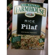 Farmhouse All Natural Rice Pilaf With Garden Vegetables: Calories ...