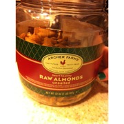 Archer Farms Raw Unsalted Almonds: Calories, Nutrition Analysis & More ...