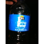 365 Everyday Value Organic Spring Water: Calories, Nutrition Analysis ...