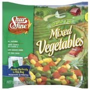 Shurfine Mixed Vegetables,Steamin' Easy Carrots/Corn/Green Peas/Green ...
