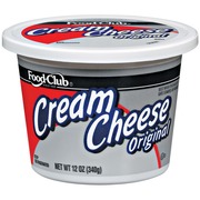 Food Club Cream Cheese, Original: Calories, Nutrition Analysis & More ...