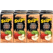 Ssips Aseptic Apple Juice 100% Juice,6.75 Oz: Calories, Nutrition ...