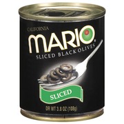 Mario Olives,Sliced Black: Calories, Nutrition Analysis & More | Fooducate