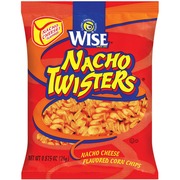 Wise Nacho Twisters,Nacho Cheese Flavored Corn Chips: Calories ...
