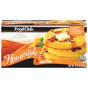 Food Club Waffles, Homestyle: Calories, Nutrition Analysis & More ...