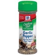 Dry Onion & Garlic California Style Garlic Pepper,W/Red Bell & Black ...